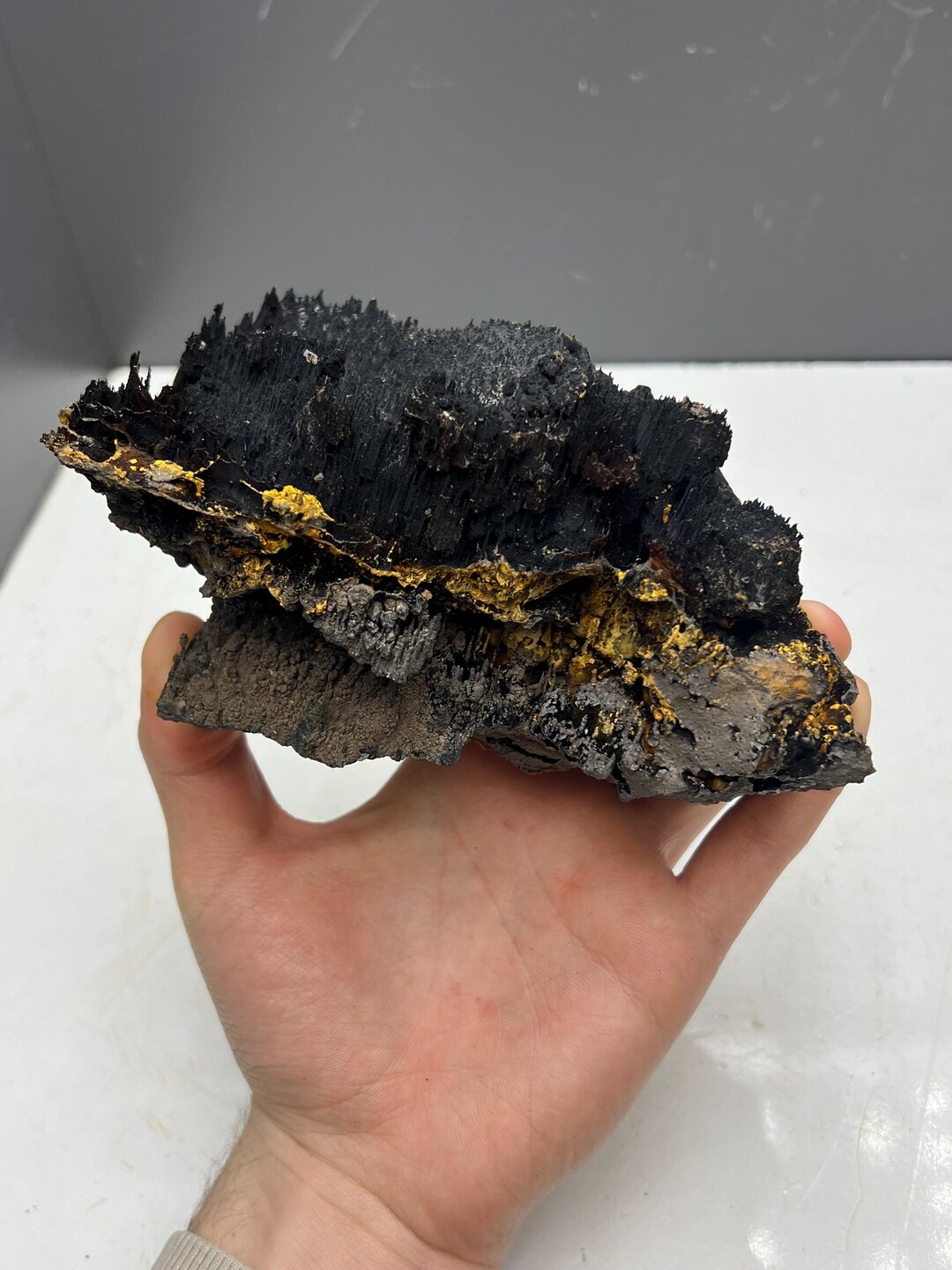Museum Quality, Limonite With Velvet Function Stalactite Goethite, From ...