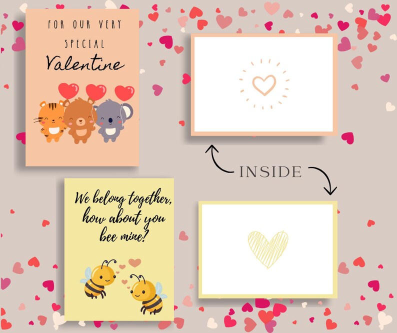 Printable Valentine's Day Cards Funny and Cute Valentines Cards - Etsy
