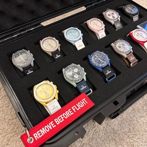 Omega X Swatch Moonswatch Collectors Display Case. Watch Box. Mission ...