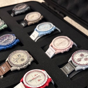 Omega X Swatch Moonswatch Collectors Display Case. Watch Box. Mission ...