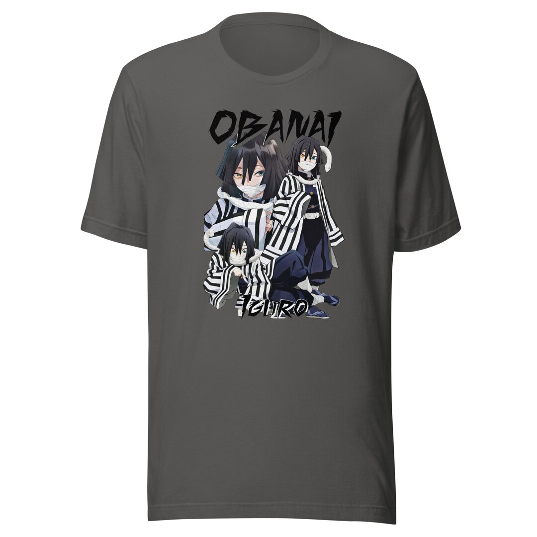 Obanai İguro Snake Hashira Shirt Kimetsu No Yaiba Shirt Demon Slayer ...