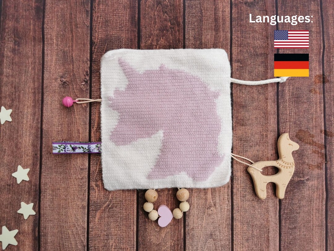 Crochet Pattern PDF Crackle Cloth Unicorn Abby Baby Easy Pattern ...