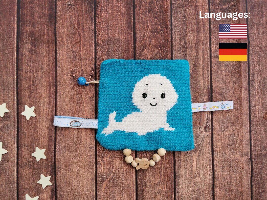 Crochet Pattern PDF Crackle Cloth Baby Seal Adam Easy Pattern Amigurumi ...