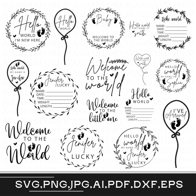 Baby Sign Laser Cut Svg - Etsy UK