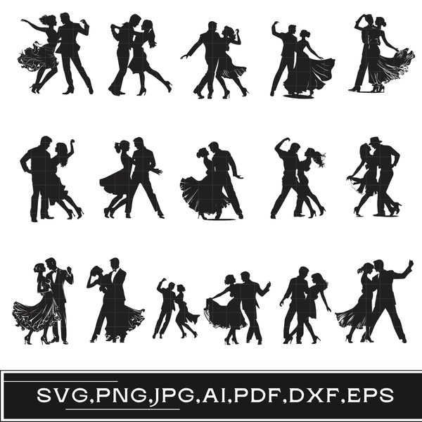 Dancing Svg - Etsy