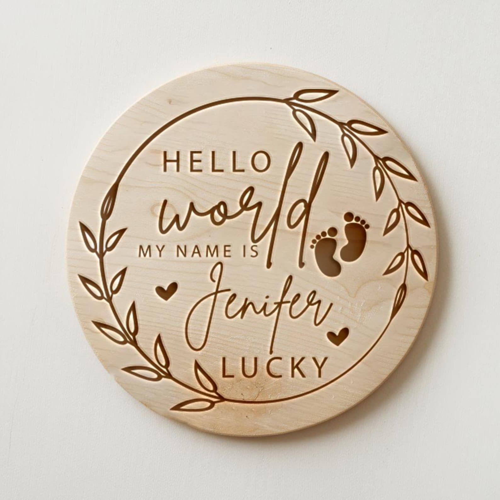 Hello World Baby Announcement Svg, Welcome to the World Svg, Newborn ...