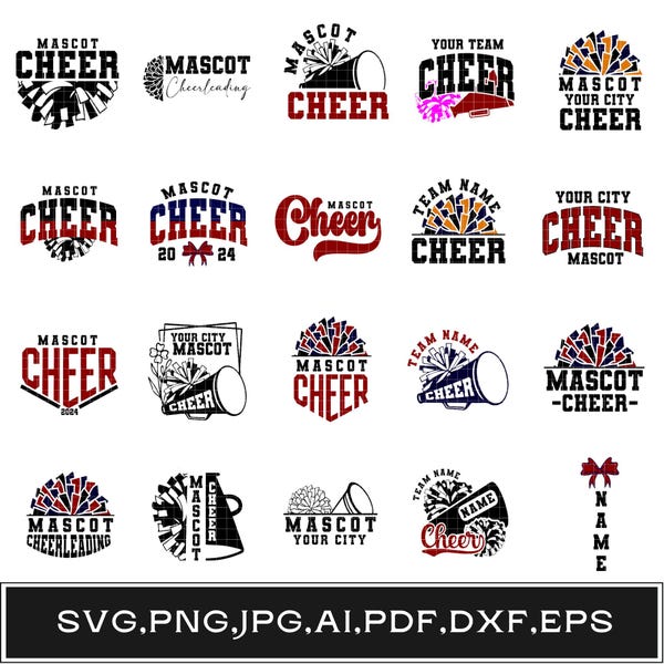 Cheer svg - Etsy