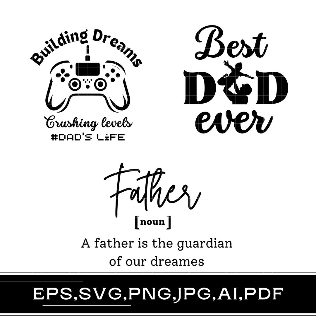 Father's Day Svg, Best Dad Ever Svg, Father Definition Svg, Dad Svg ...