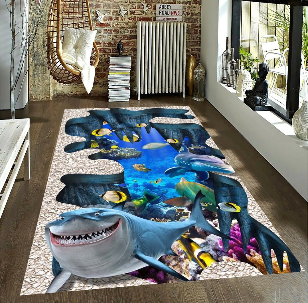 3D Rug,deep Hole Rug,3d Huge Crack,illusion Rug,optical Illusion Rug,3d ...