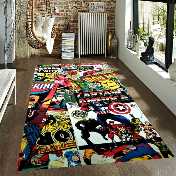 Avengers Rug - Etsy