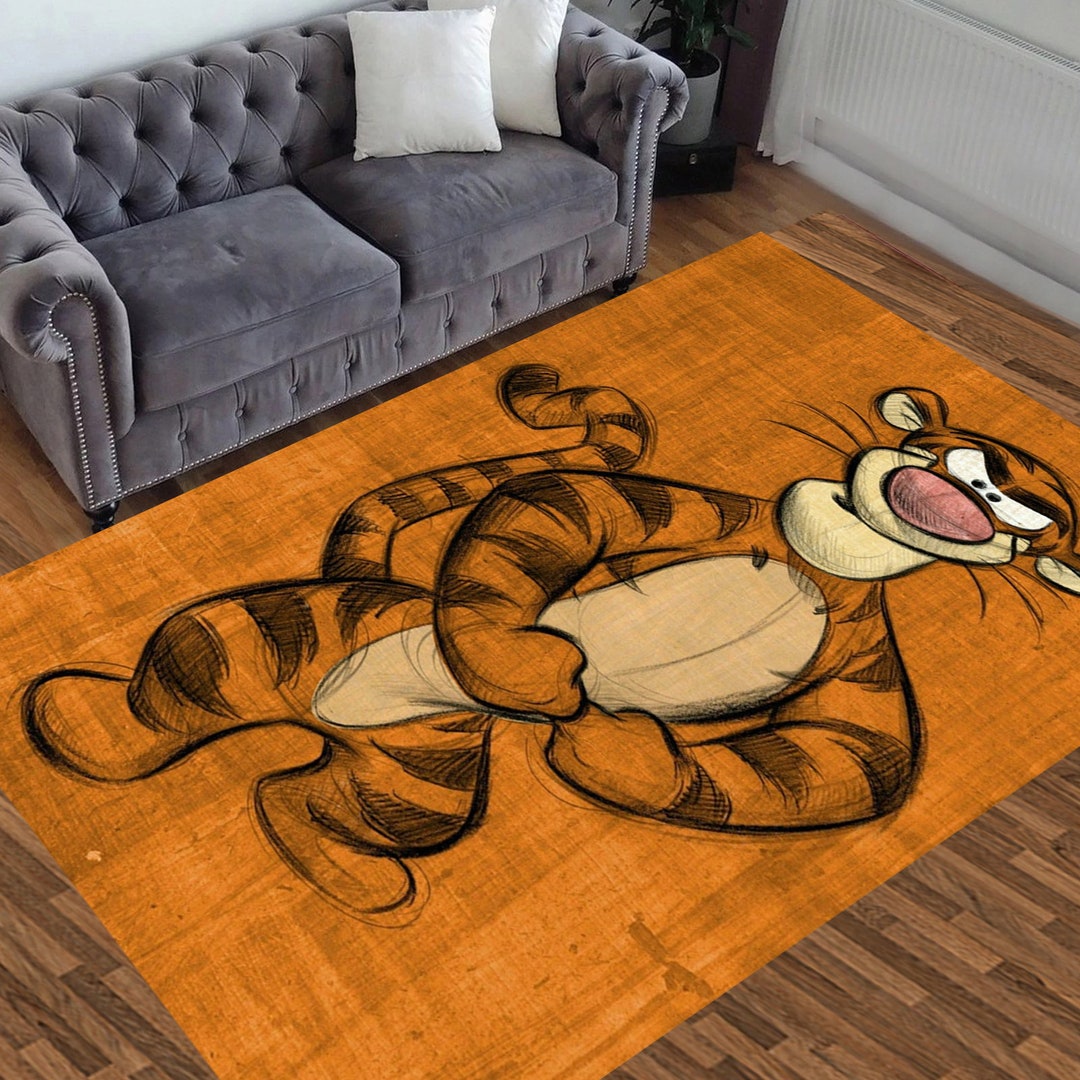 Cartoon Characters Rug,kids Cartoon Rug, 90's Cartoons Rug,kids Room ...