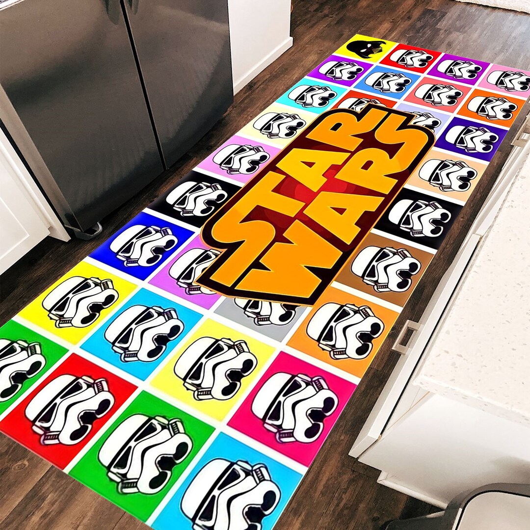 Star Wars Runner Rug,hallway Rug,corridor Rug,kids Room Runner Rug,star ...