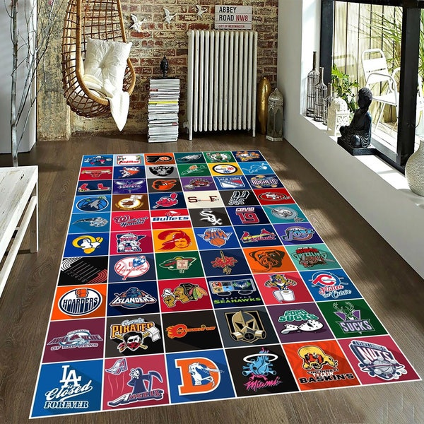 Sports Logo Rugs - Etsy