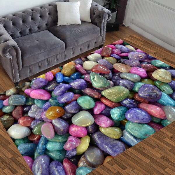 Pebble Rug - Etsy UK