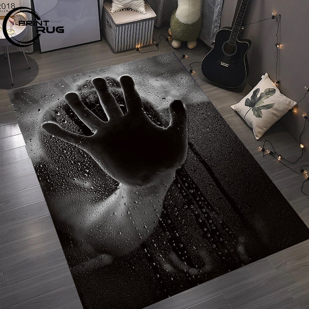 Scary Rug,horror Rug,bath Mat,silhouette Rug,sexy Rug,shadow Rug ...