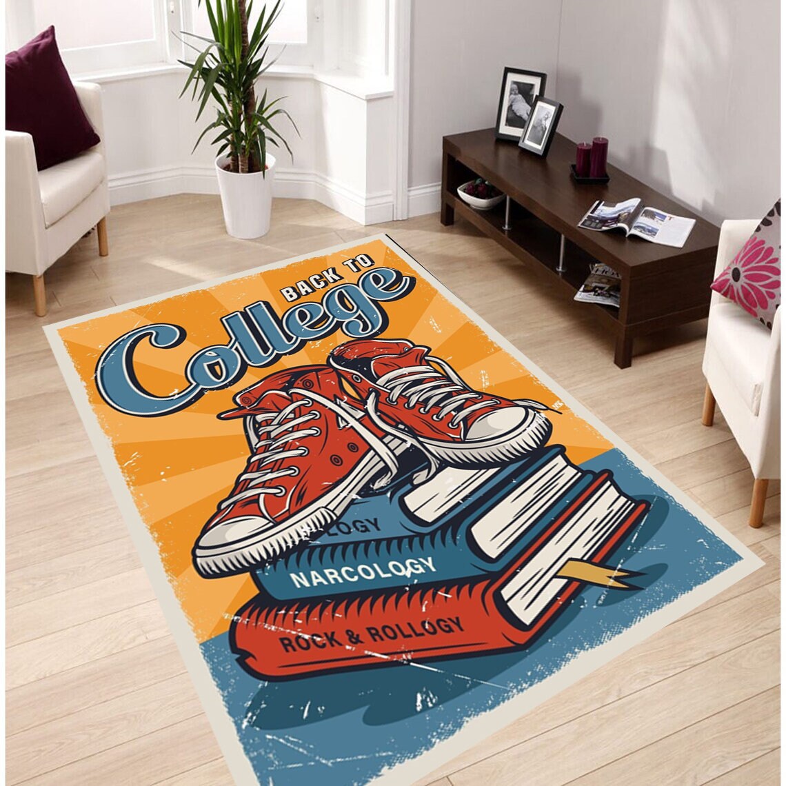 High School Rug,science Education Rug,education Rug,young Room Rug ...