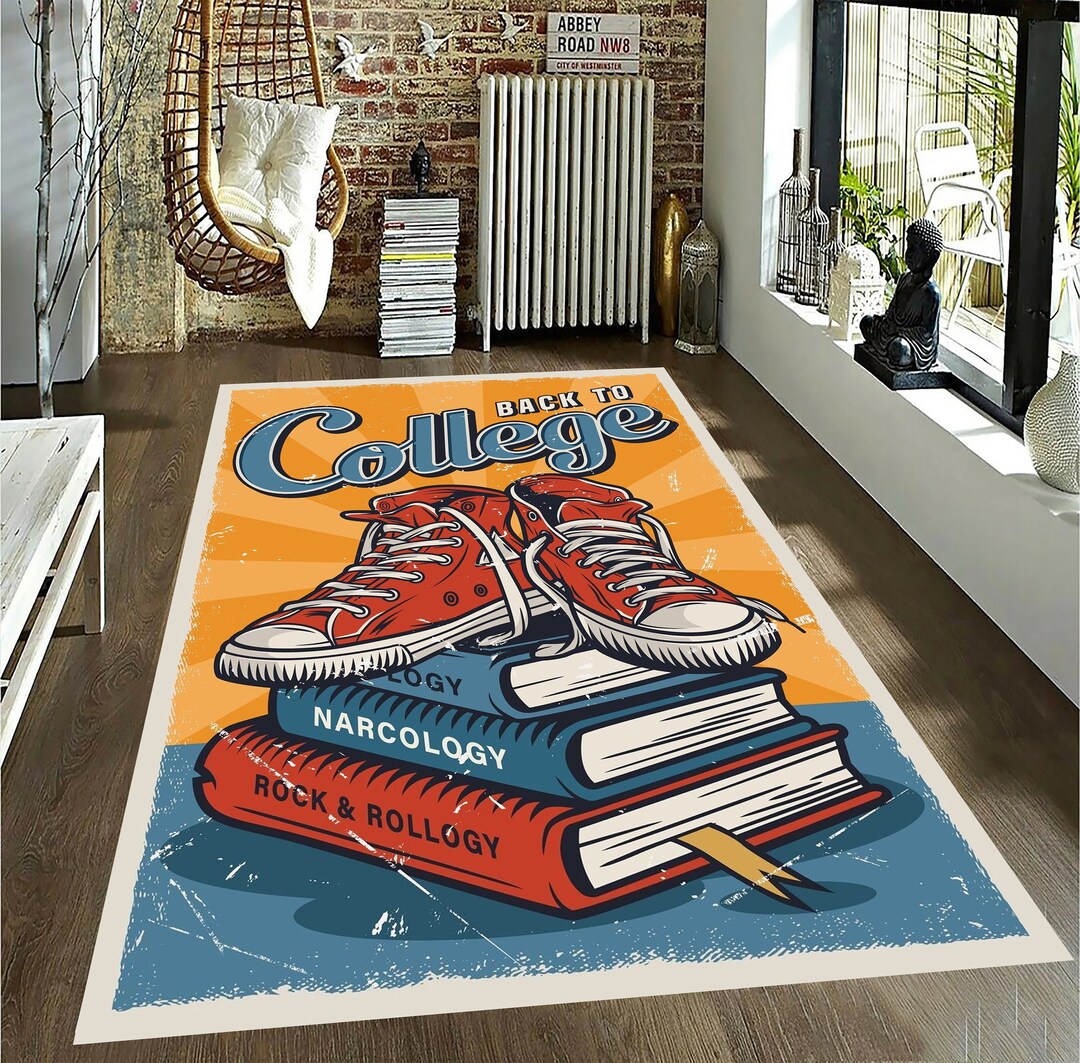 High School Rug,science Education Rug,education Rug,young Room Rug ...