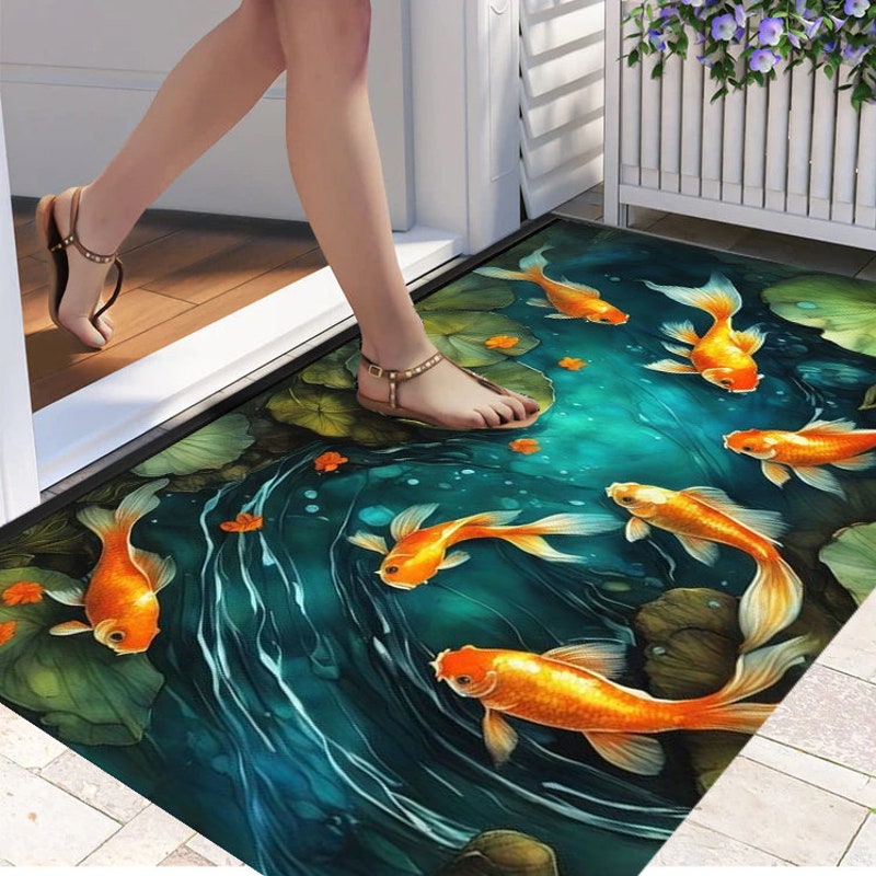 Fish Rug - Etsy