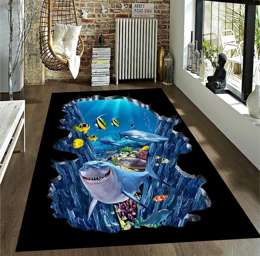 3D Rug,deep Hole Rug,3d Huge Crack,illusion Rug,optical Illusion Rug,3d ...