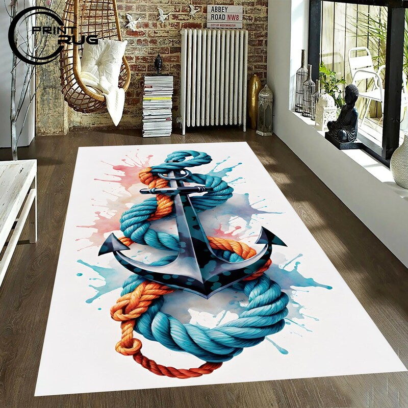 Nautical Rug - Etsy