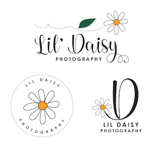 Daisy Delight Designs Premade Daisy Logo - Etsy