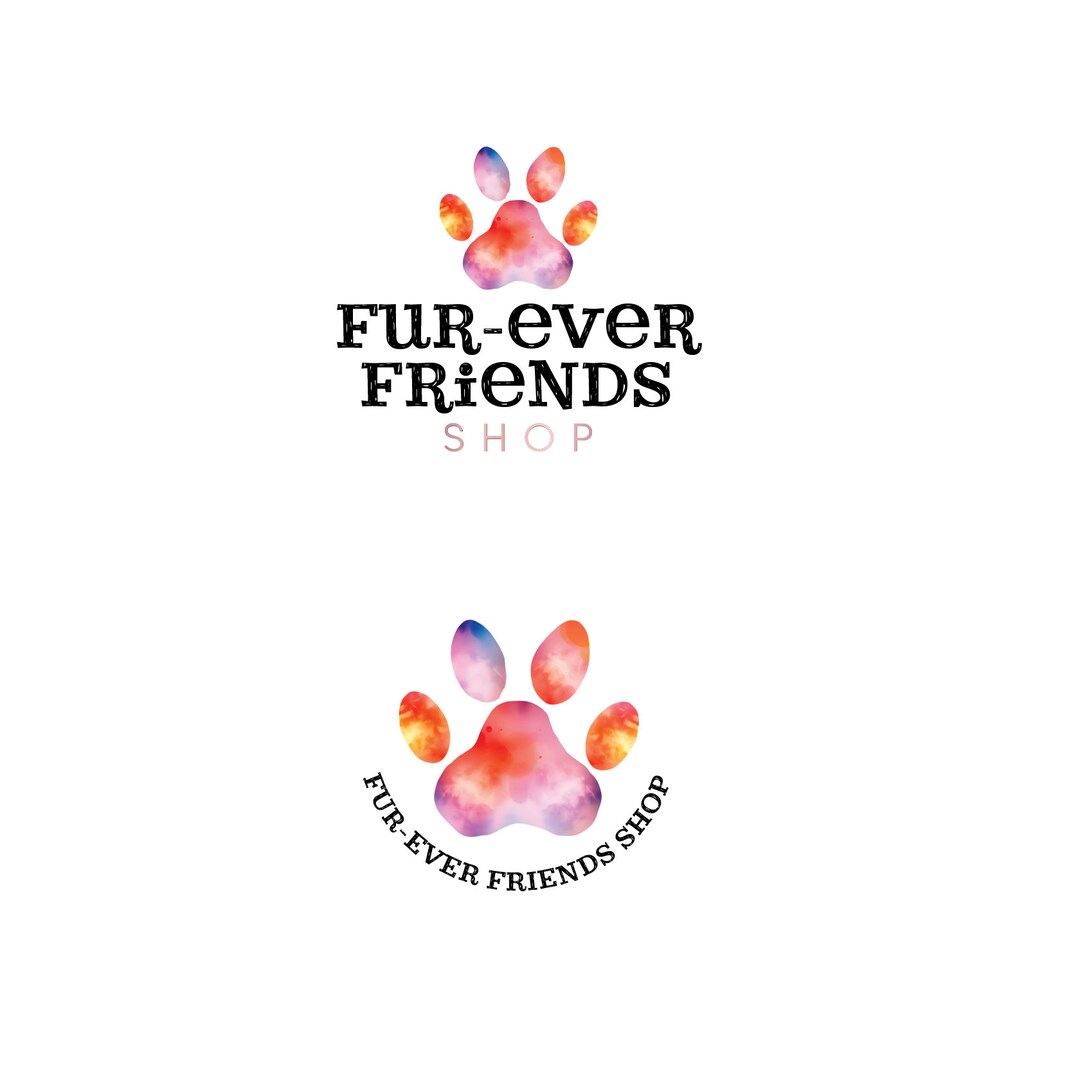 Custom One-of-a-kind Pet Shop Logo | Unique Personalized Logo Design ...