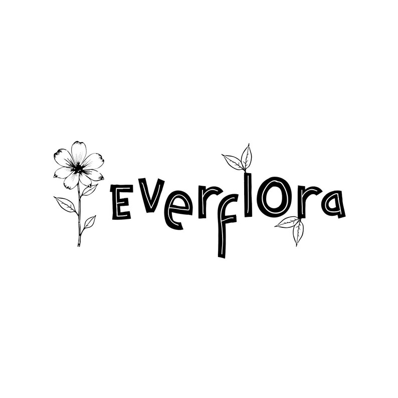 Floral Premade Logo | Floral Business Logo | Customizable Logo Design ...