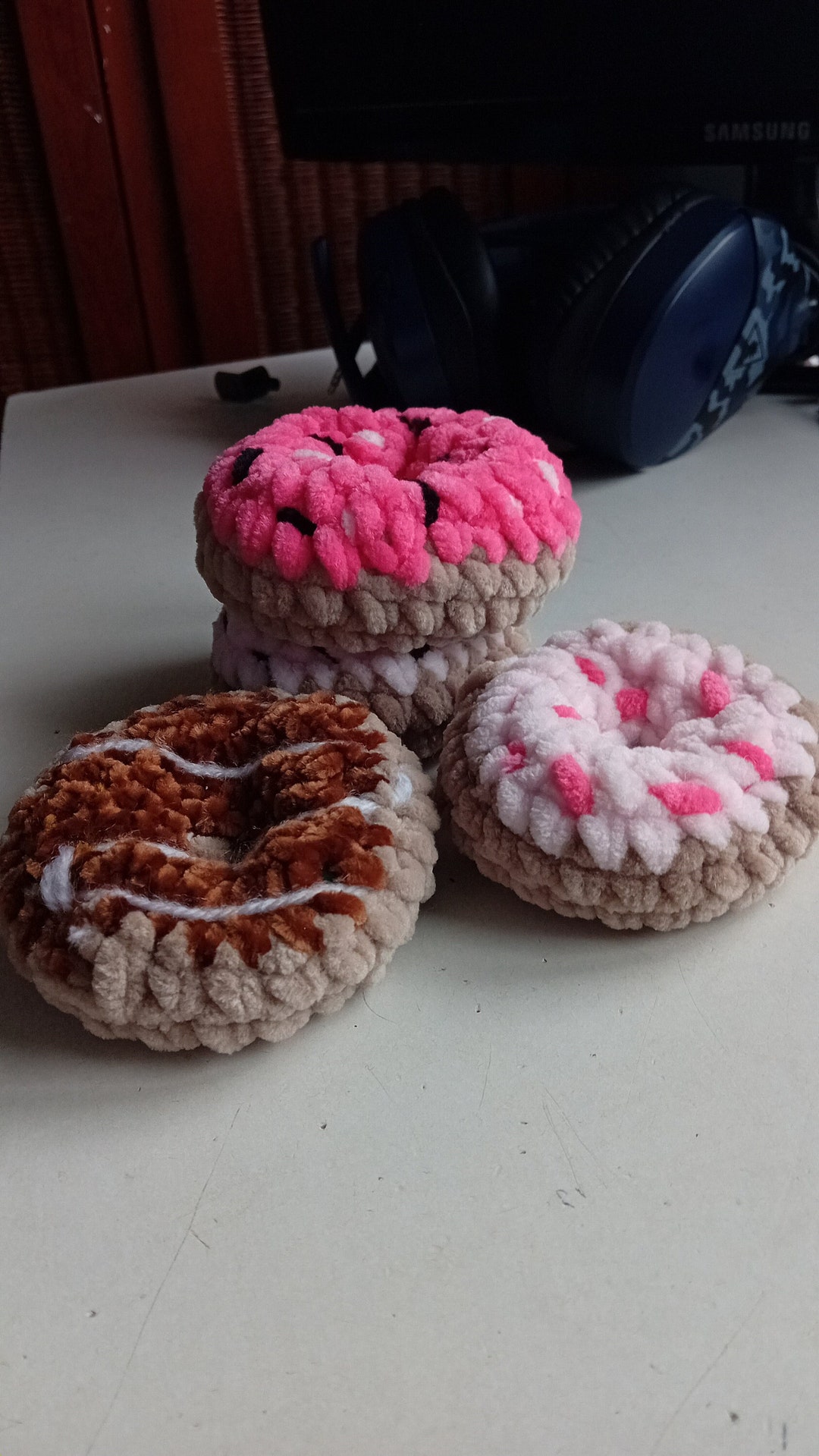 Crochet Doughnut PATTERN, Amigurumi Pattern, Crochet PDF Pattern ...