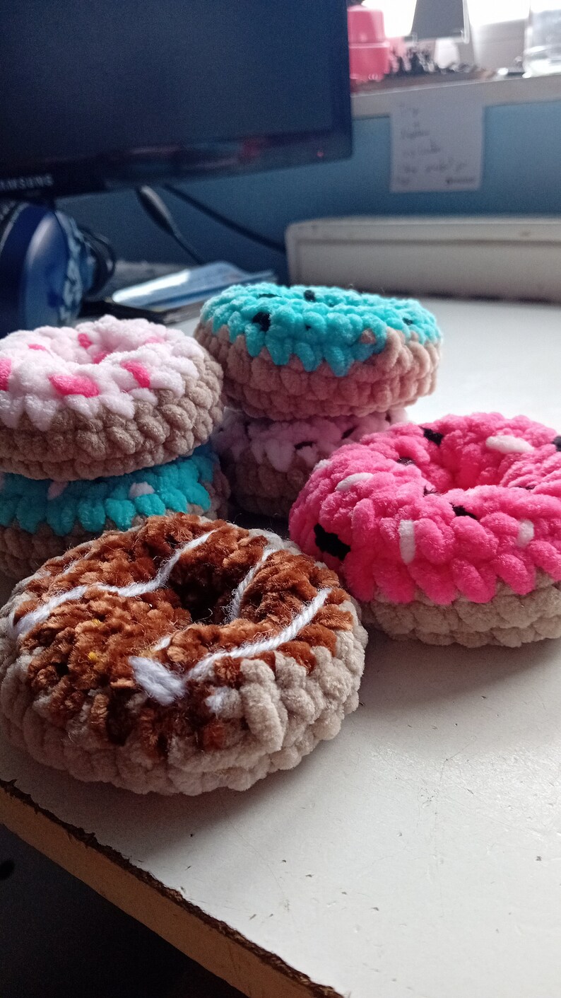 Crochet Doughnut PATTERN, Amigurumi Pattern, Crochet PDF Pattern ...