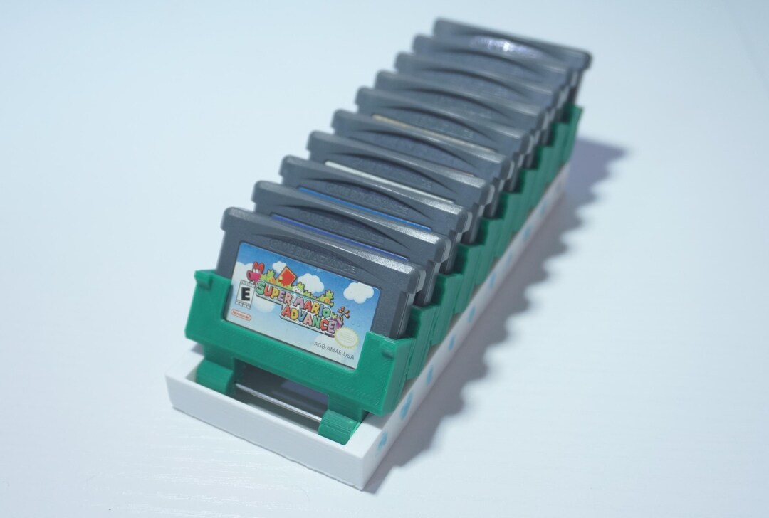 3D Printed Nintendo Game Boy Advance GBA Video Game Cartridge Flip ...