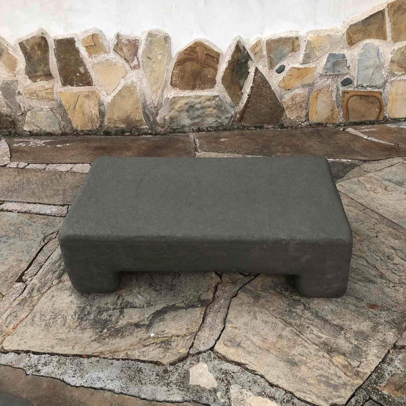 Faux Stone Look Cement Coffee Table - Modern Industrial Design - Etsy