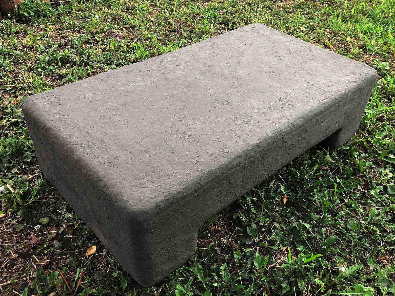 Faux Stone Look Cement Coffee Table - Modern Industrial Design - Etsy
