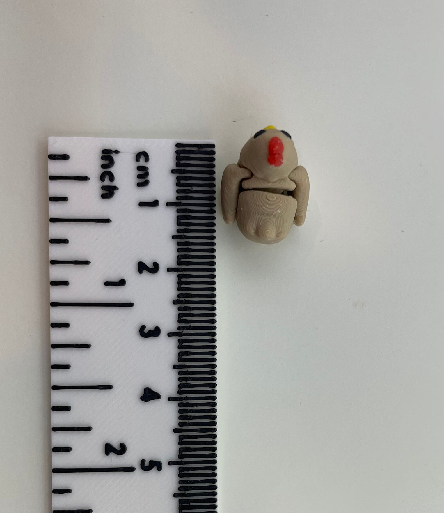 3D Printed Articulated Miniature Animal Pet Fidget Toy Chicken Chick - Etsy