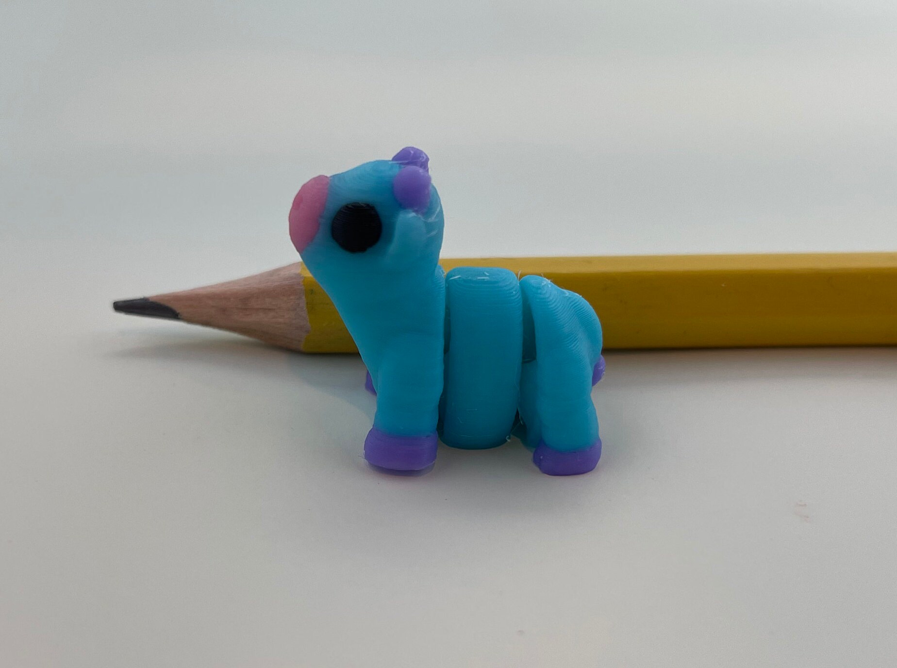 3D Printed Articulated Miniature Animal Pet Fidget Toy Cow Calf - Etsy