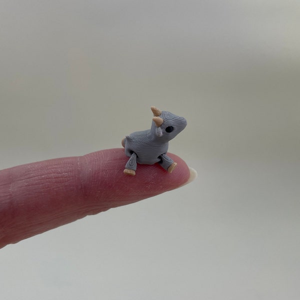 Micro 3d Printed Animal - Etsy
