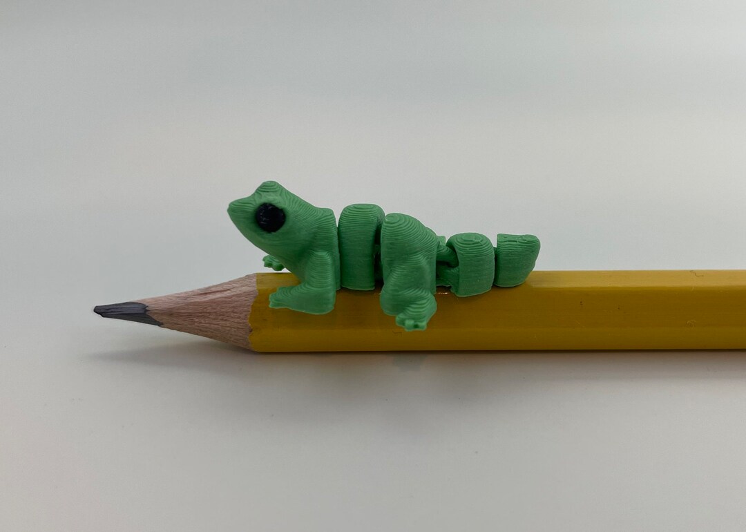 3D Printed Articulated Miniature Animal Pet Fidget Toy Lizard Gecko - Etsy