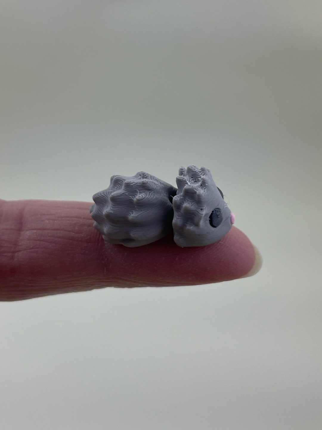 3D Printed Articulated Miniature Animal Pet Fidget Toy Hedgehog Hedgie ...