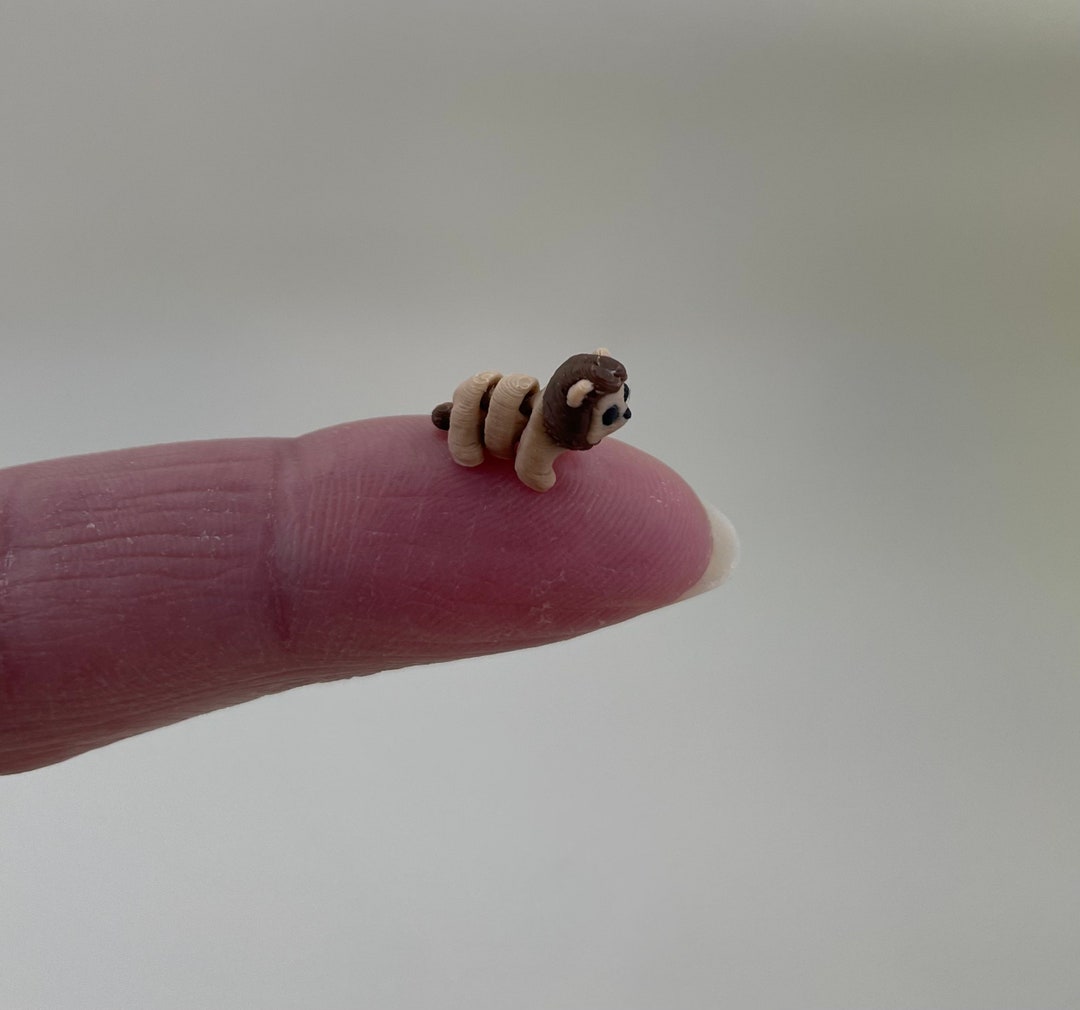 3D Printed Teeny Tiny Micro Articulated Miniature Animal Pet Fidget Toy ...
