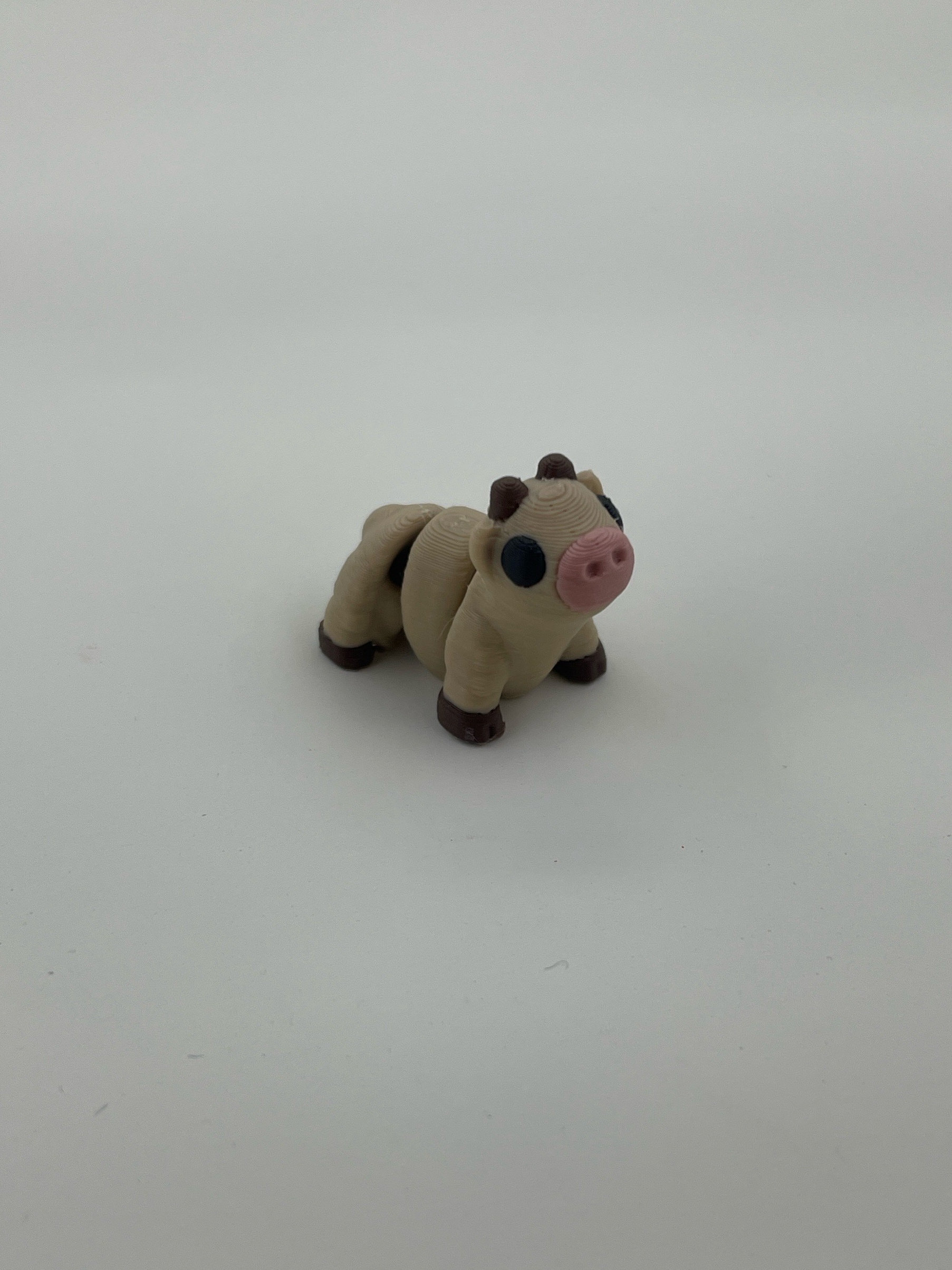 3D Printed Articulated Miniature Animal Pet Fidget Toy Cow Calf - Etsy