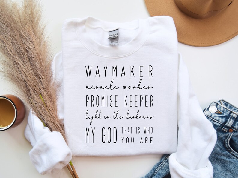 Way Maker Miracle Worker Promise Keeper Light in the Darkness My God ...