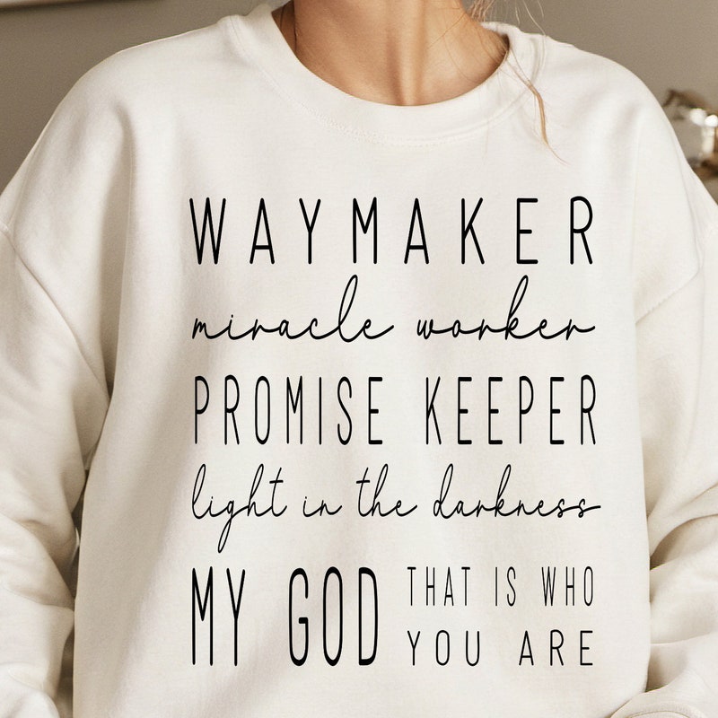 Way Maker Svg - Etsy