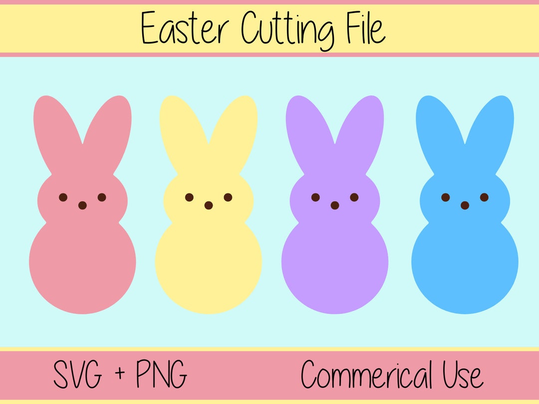 Easter Cutting File PNG SVG, Bunny Svg, Easter Svg, Easter Png, Easter ...