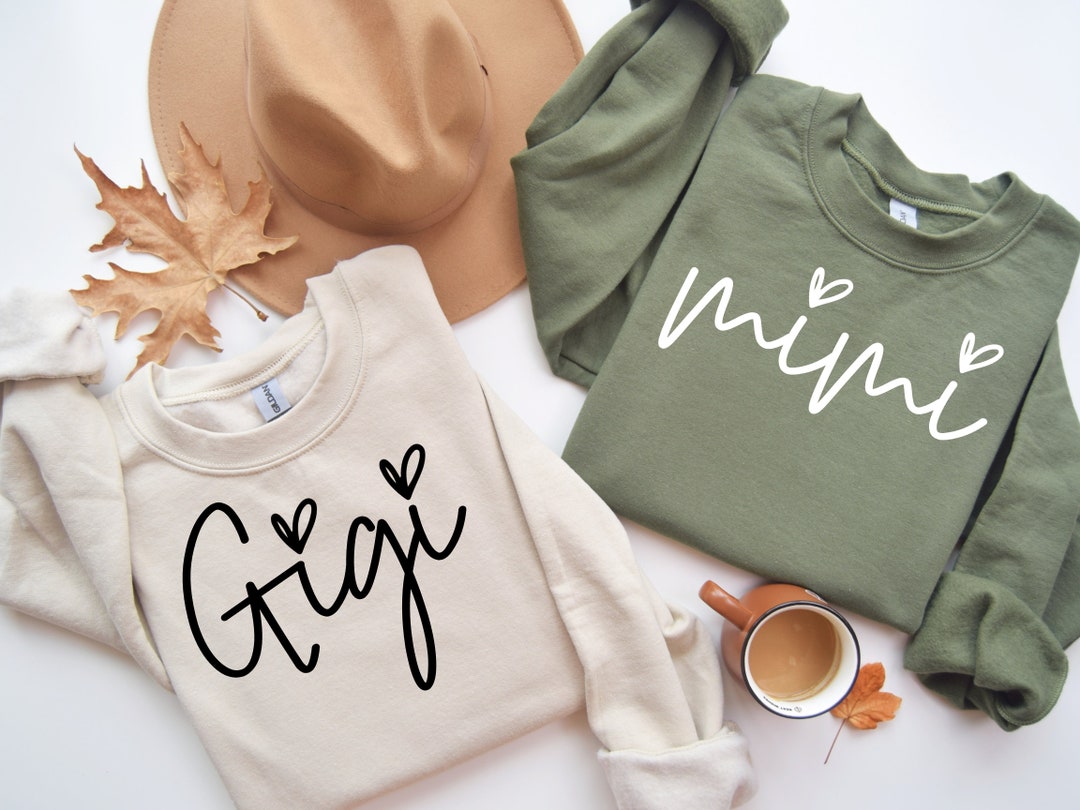 Gigi & Mimi PNG SVG, Gigi Svg, Mimi Svg, Gift for Mimi, Gift for Gigi ...