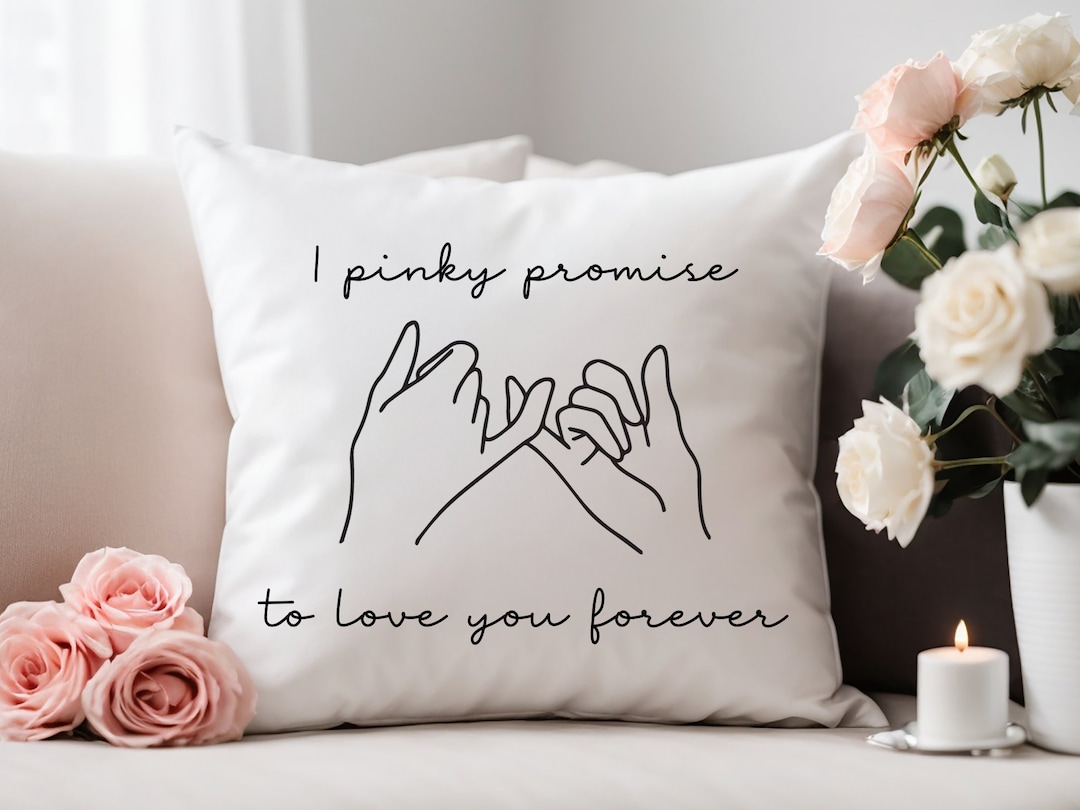 I Pinky Promise to Love You Forever PNG SVG, Valentine's Day SVG ...