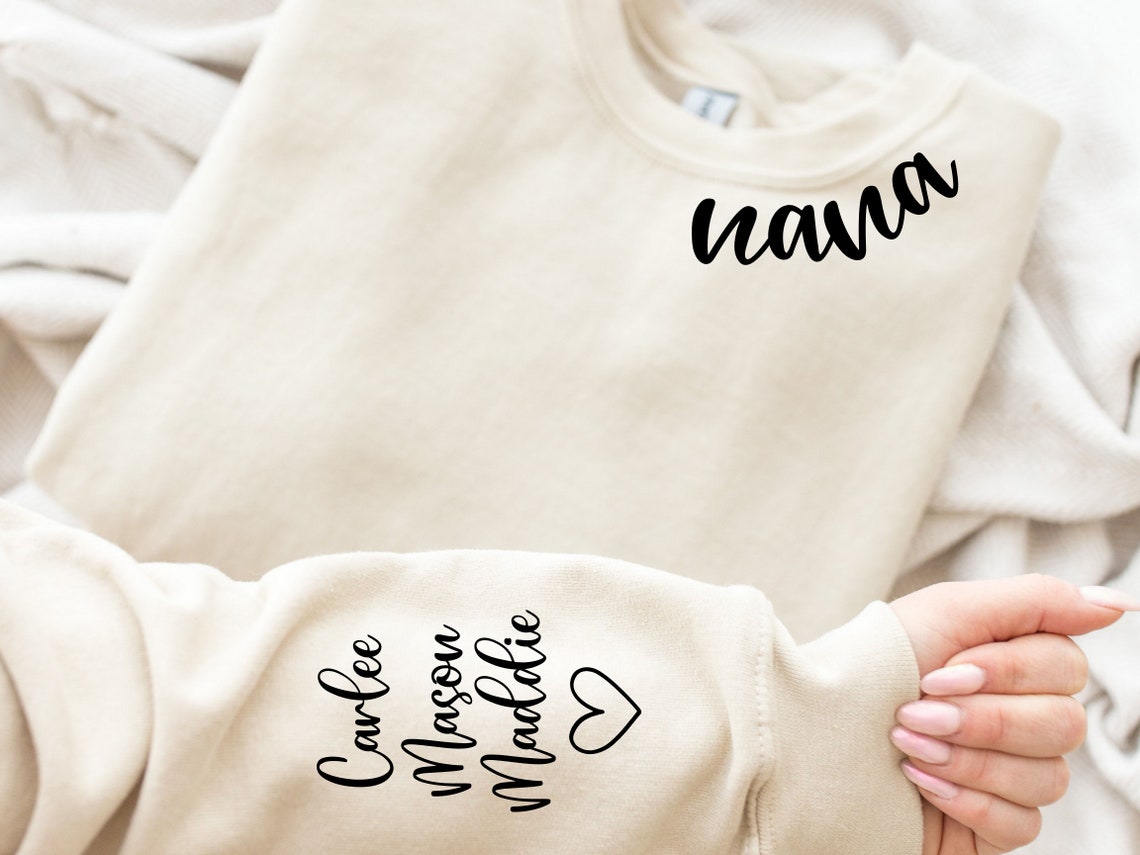Nana Neck PNG With Font Included DIY Personalization Perfect Gift for ...