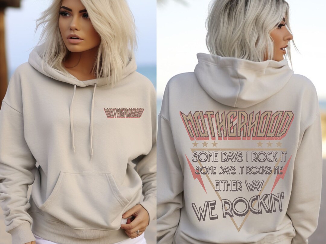 Motherhood SVG PNG, Motherhood Some Days I Rock It Some Days It Rocks ...