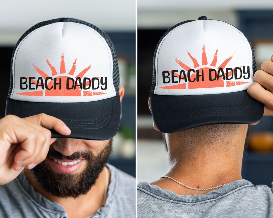 Beach Baseball Hat Beach Daddy Baseball Hat Gift for Dad Fathers Day ...
