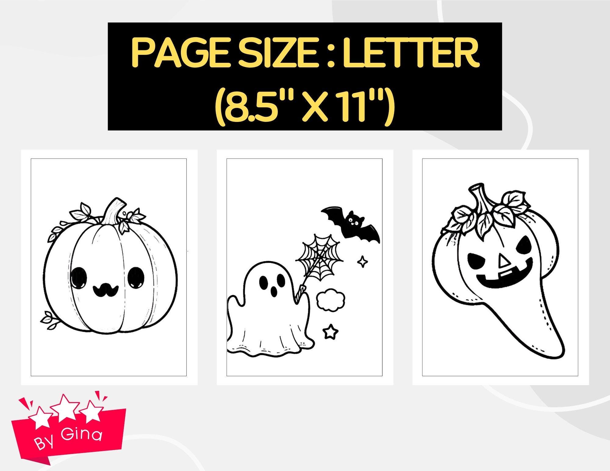 40 Halloween Printable Coloring Pages for Kids by Gina, Toddlers ...
