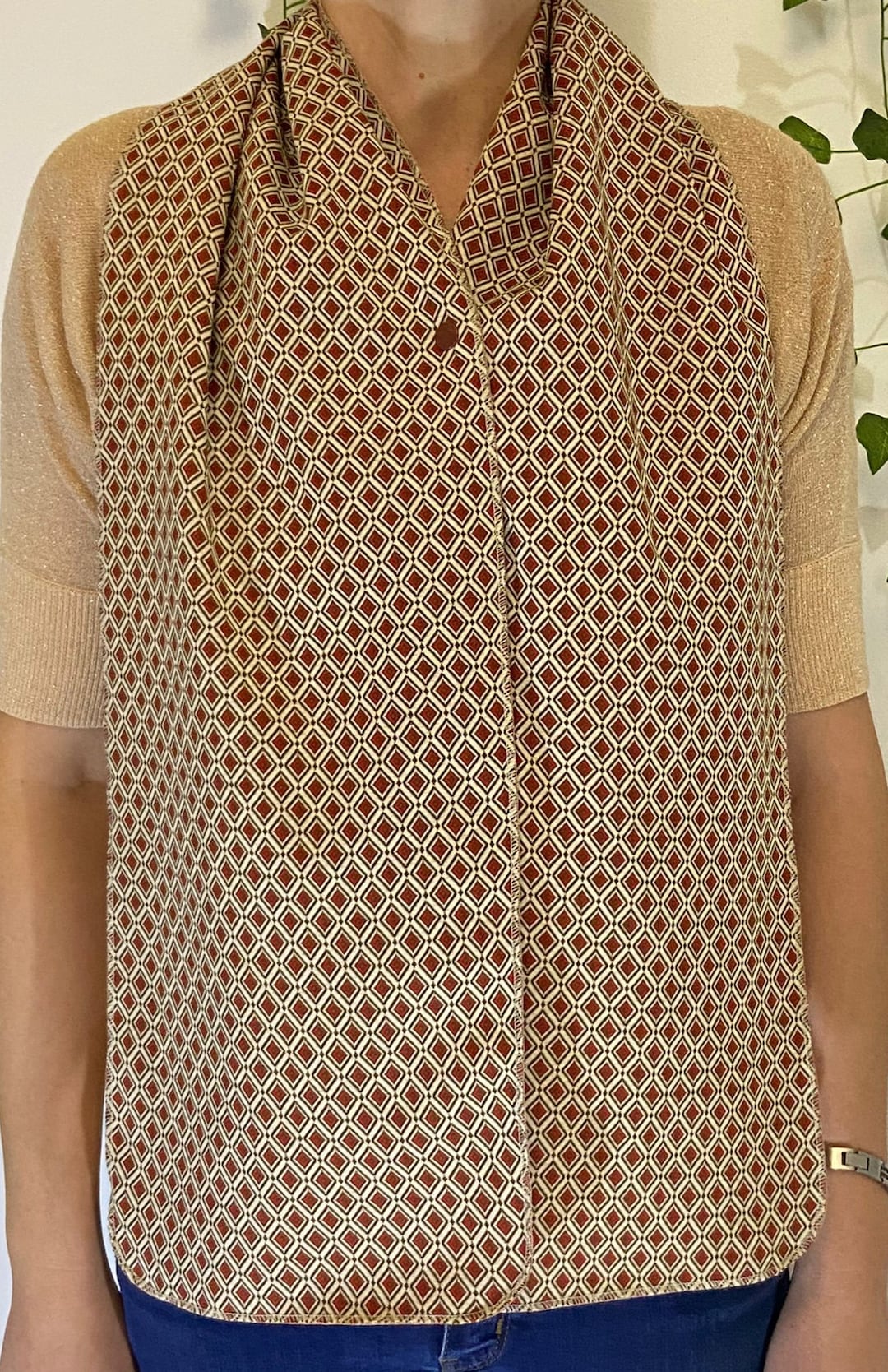 Adult Bib: No Rather 1 Napkin, 1 Scarf or 1 Scarf to Protect Clothes ...