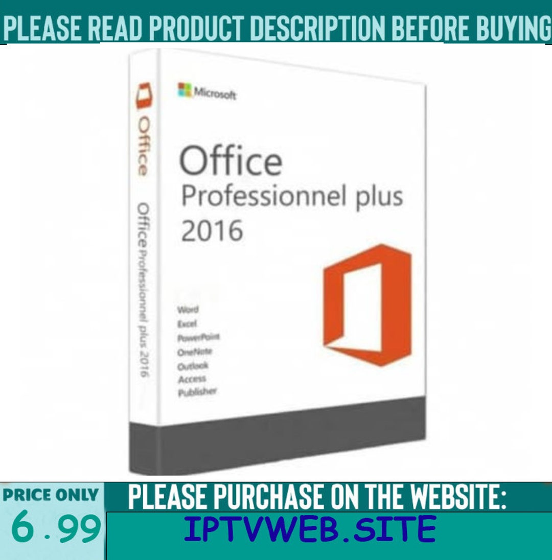 Ms Office 2019 Pro Plus Lifetime License Key Code - Etsy Canada